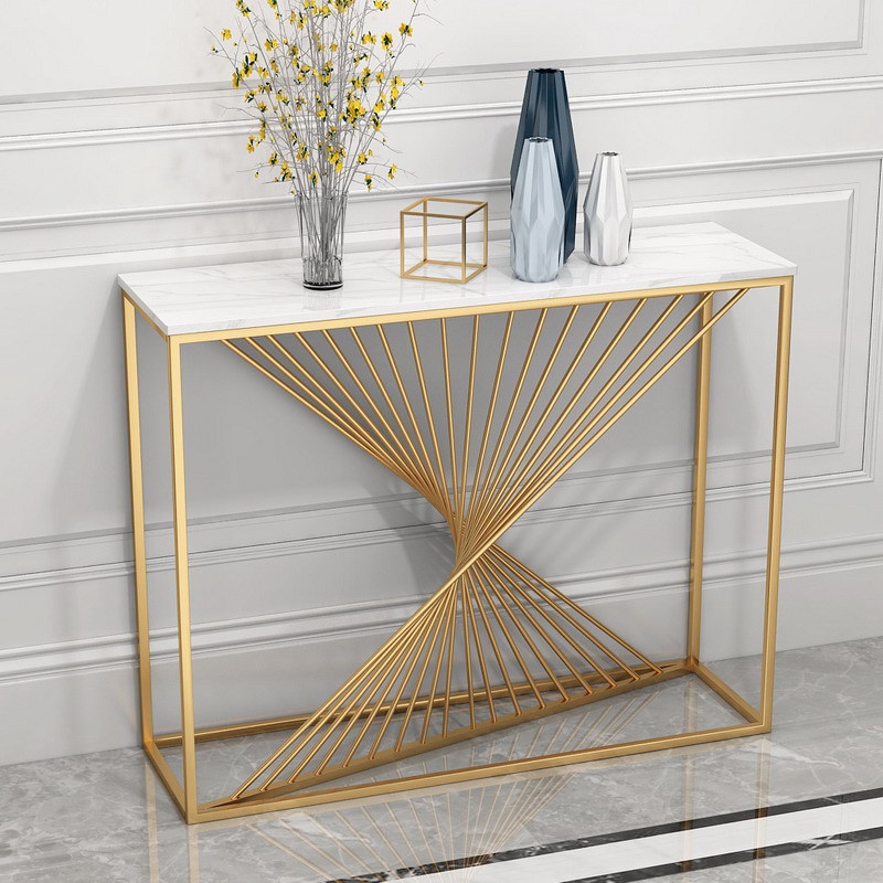 Nordic minimalist entryway table | wall-mounted, slim table with ...