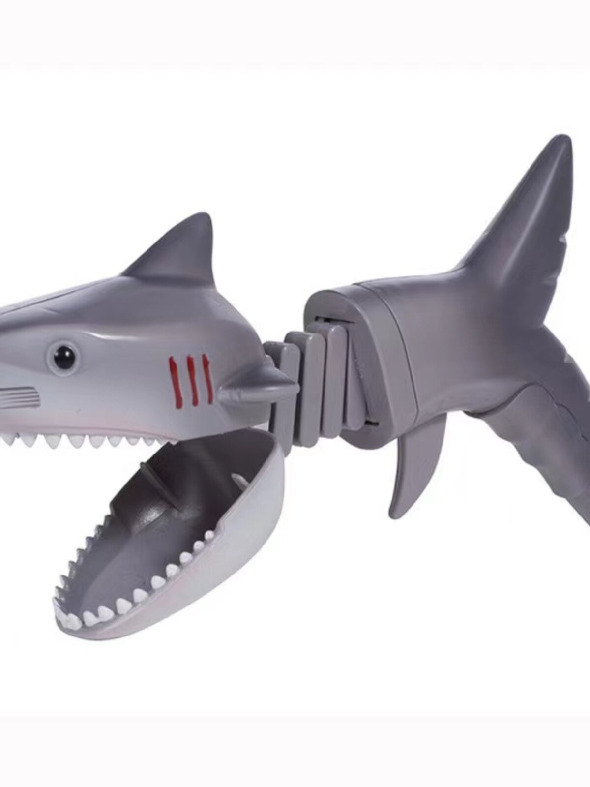 Telescopic spring machine manipulator clip can bite dinosaur shark ...