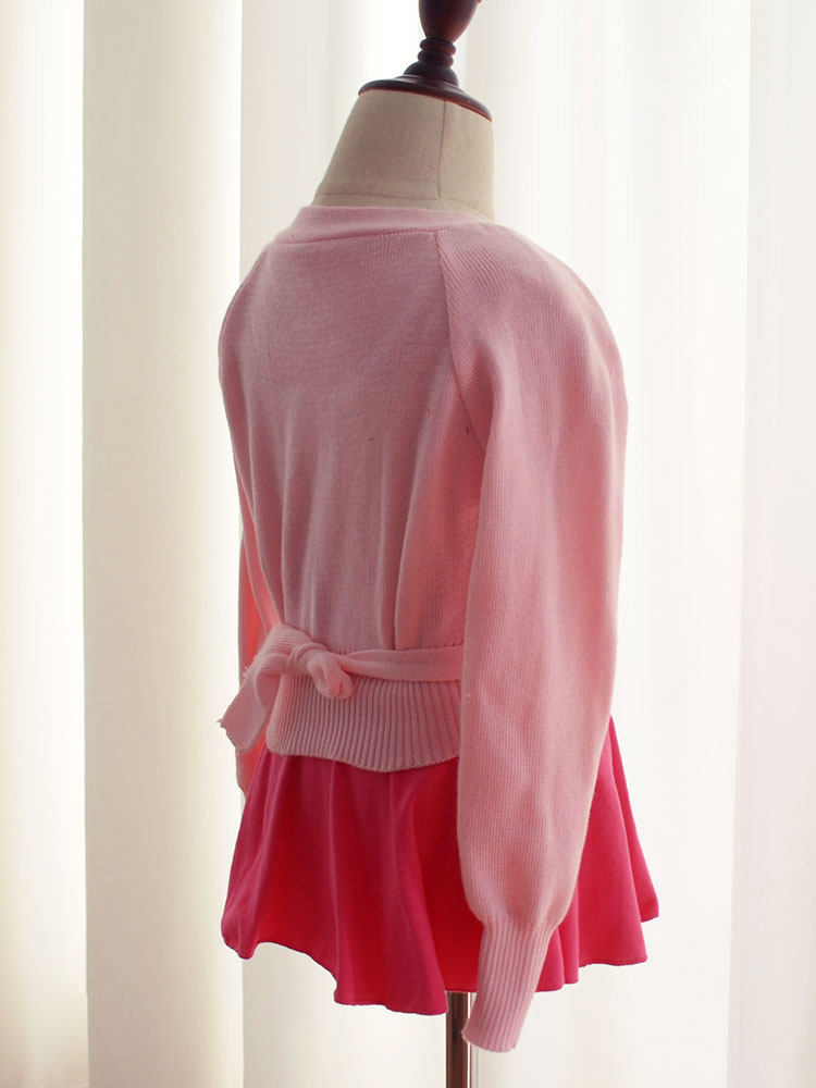 Girls' Dance Suit Long Sleeve Thickened Dance Sweater Jacket Dance ...