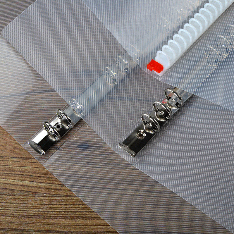 A5 20-hole 6-hole transparent binder book 9-hole B5 loose-leaf book ...