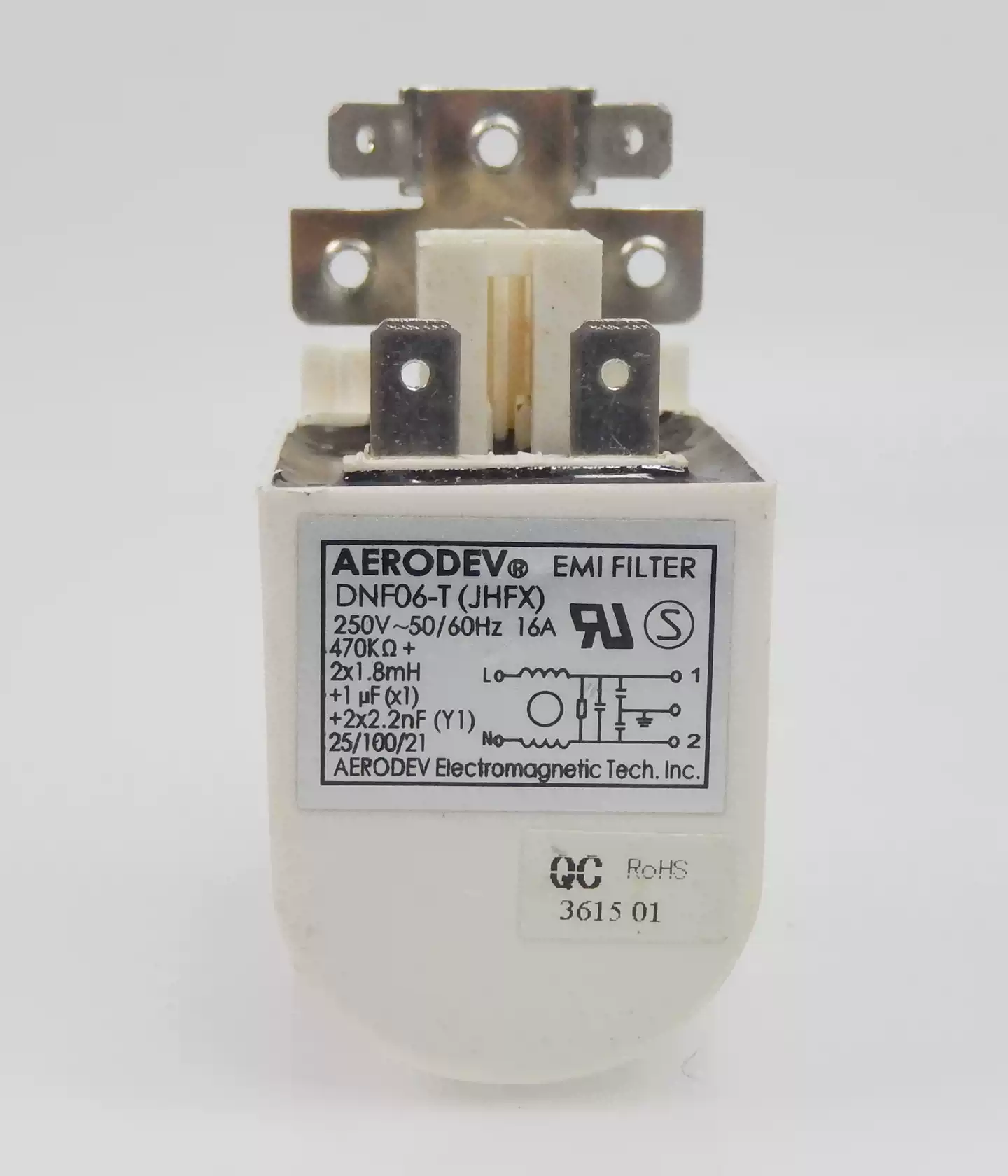 AERODEV DNF06-T（FHDF)(RBDQA) QGDAB ANBA FADFA濾波器250V 16A