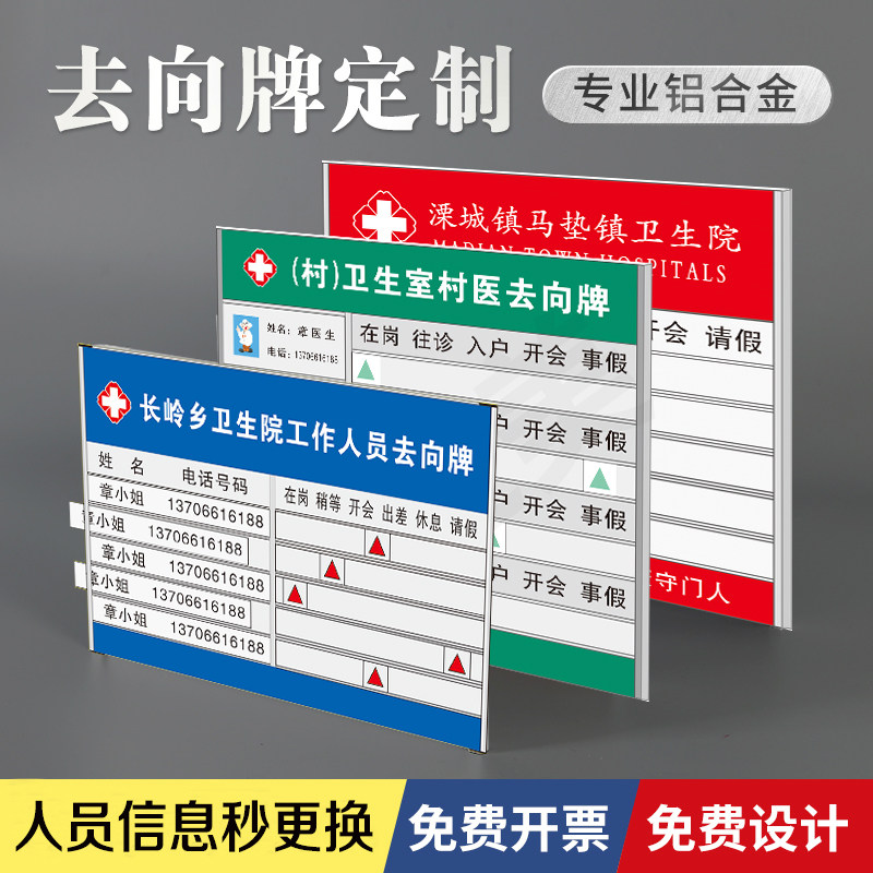 The aluminum alloy office personnel goes to the card village doctor ...