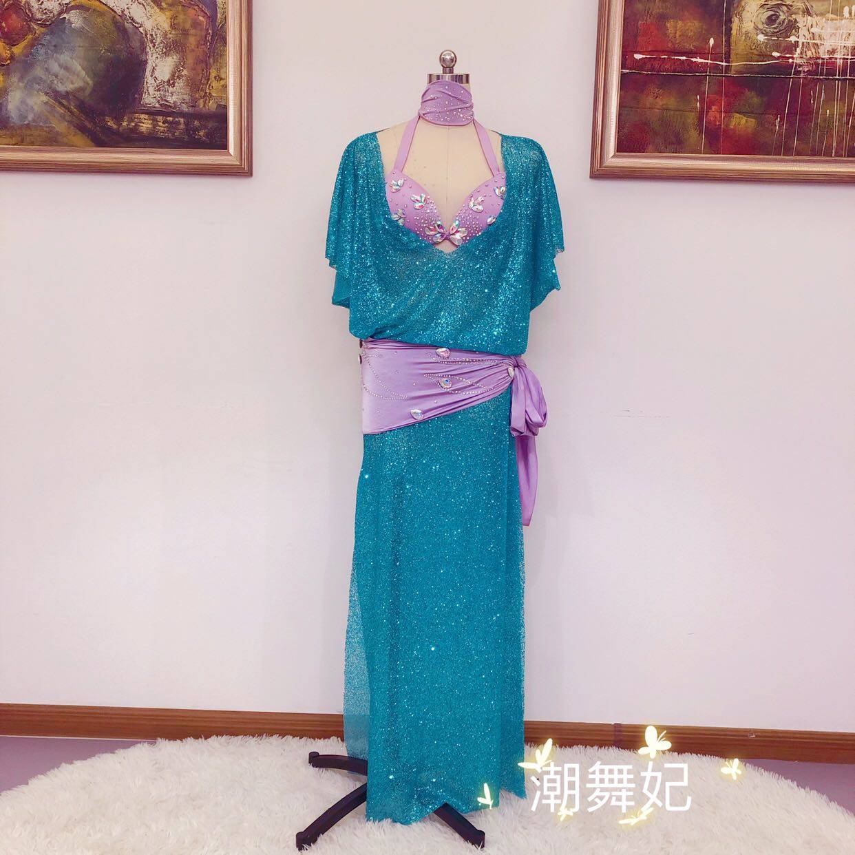 Trendy dance fei belly dance performance costume review | custom ...