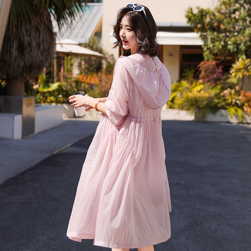 Summer essential! xuan yina's pink sun protection clothing: your ...