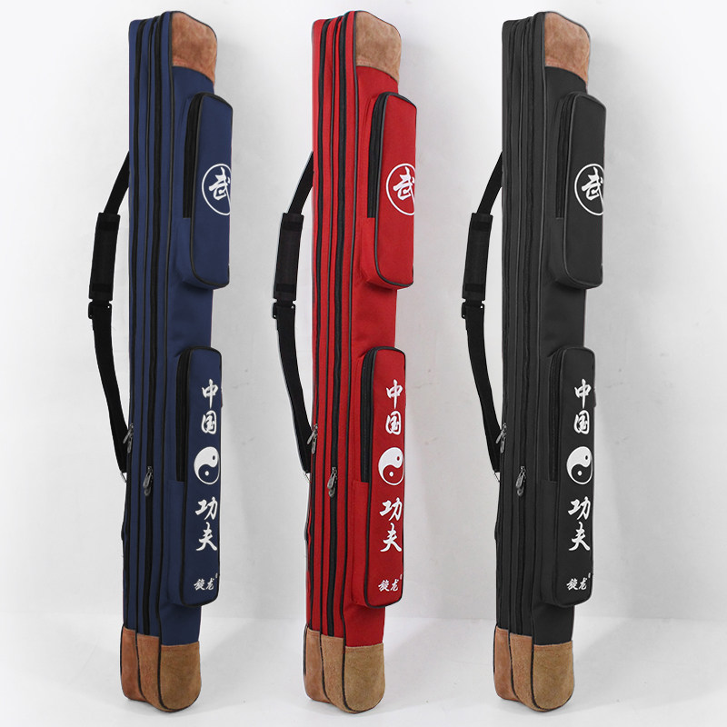[USD 24.55] Thickened Tai Chi Sword Bag Sleeve Backbag Single Layer ...