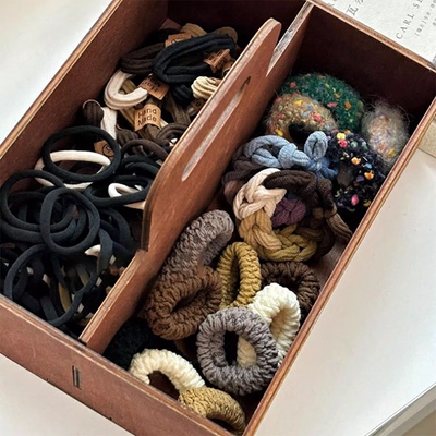 发圈女简约扎头发皮筋高端高弹力