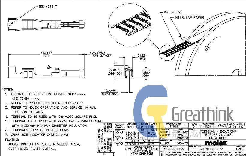16-02-0086 16020086 MOLEX原厂优势现货C-Grid镀锡-阿里巴巴