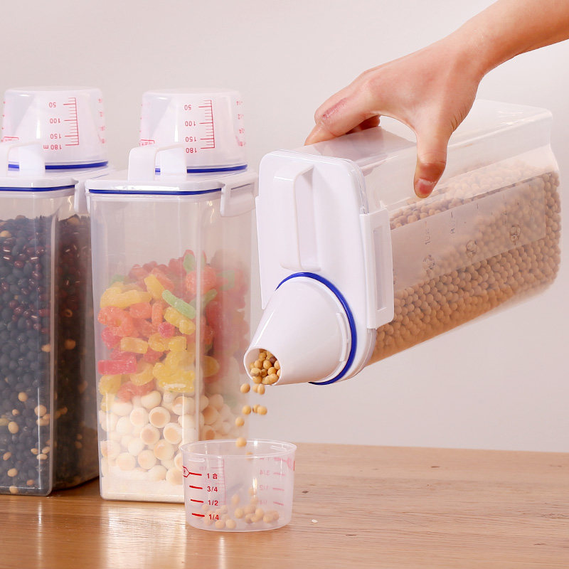 [USD 21.31] Nordic five-grain grain storage tank sealed can dried fruit ...