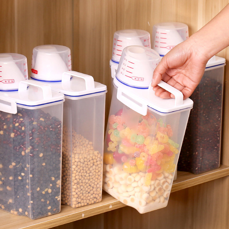 [USD 21.31] Nordic five-grain grain storage tank sealed can dried fruit ...