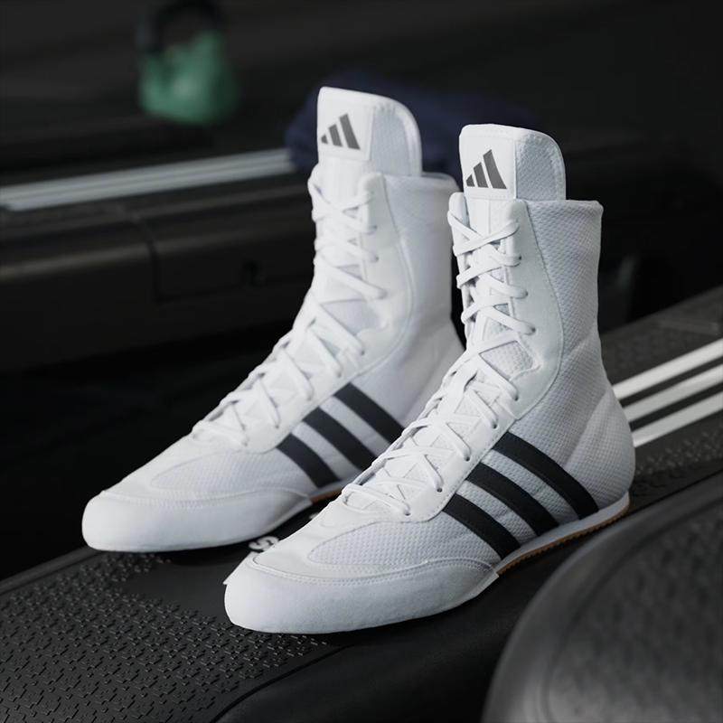正品ADIDAS BOX HOG 2 | Jennie同款摔跤鞋拳击鞋，潮流与实战并存，你还在等什么？-拳击鞋-淘宝好物网