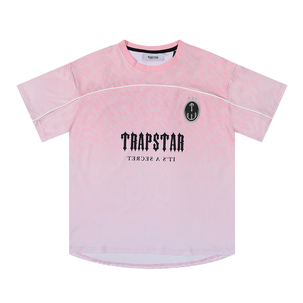 Trapstar Monogram Football Jersey Summer Loose Relaxed Quick Dry Short ...
