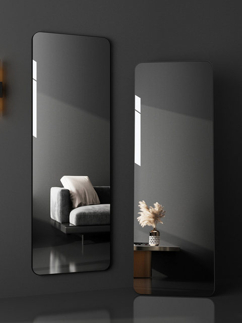 Light luxury style internet celebrity full-body mirror high-end floor ...