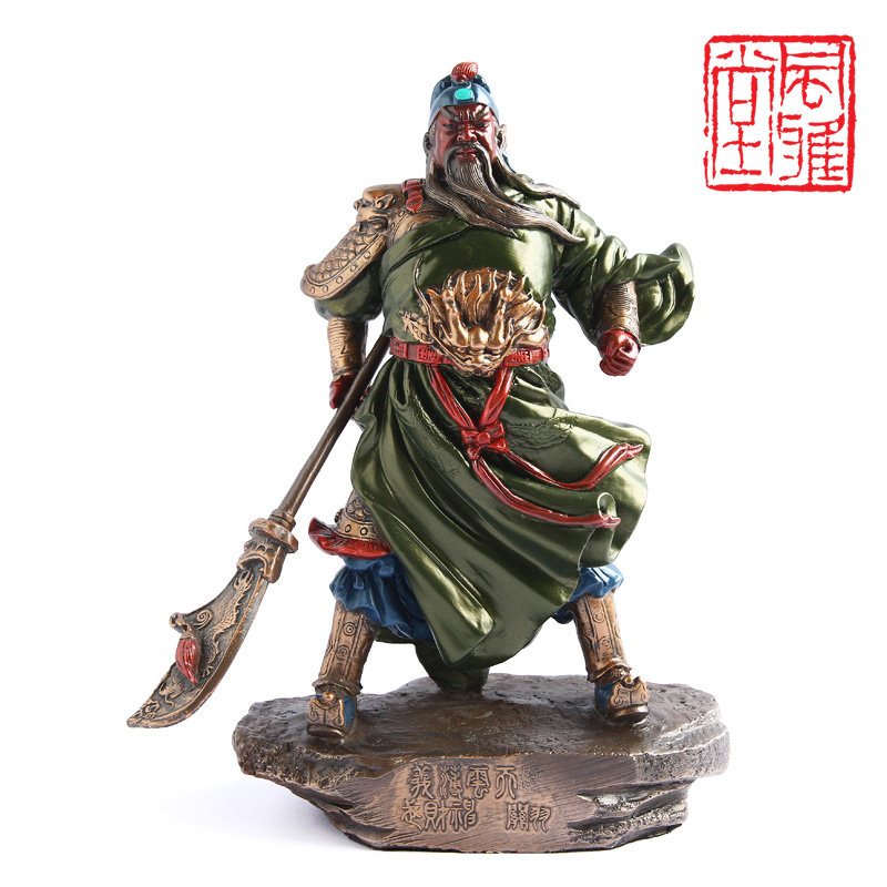 Fengyatang Wu Caishen Guan Yu Guan Gong portrait decorations home home furnishings office ...