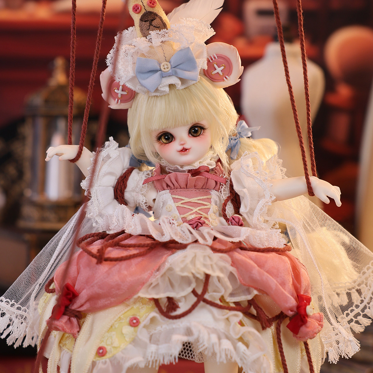 MILO DOLL 6分BJD娃娃 珂莉娜：月下的童话剧坊，解锁梦幻收藏新篇章 -BJD-淘宝百科网
