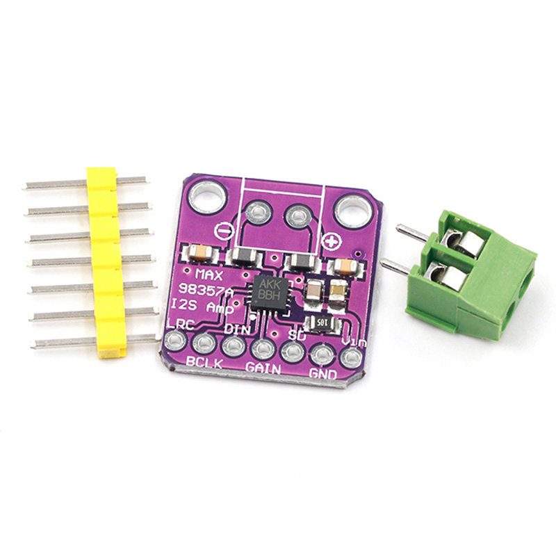 MAX98357 Audio Amplifier Module I2S 3W Filter-Free Class D Amplifier ...
