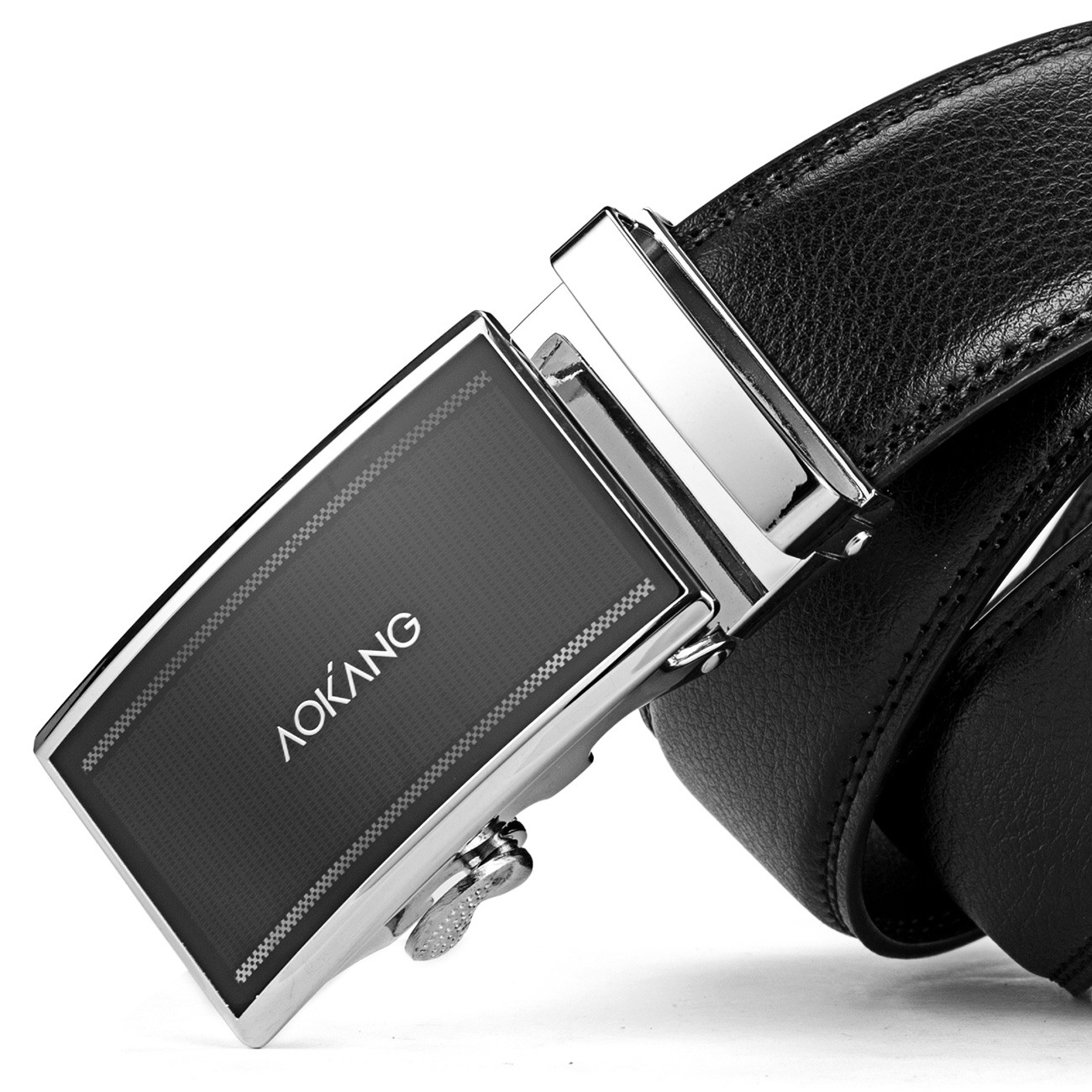 O'Connell men's automatic belt buckle Korean version of fashion leather ...