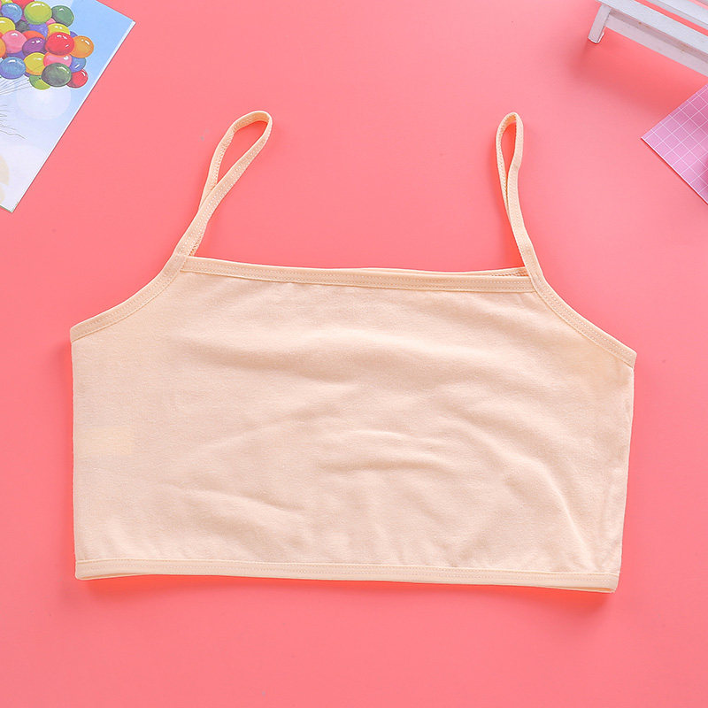 [USD 13.77] Pupils sling small vest girl development period 9-10-11-12 ...