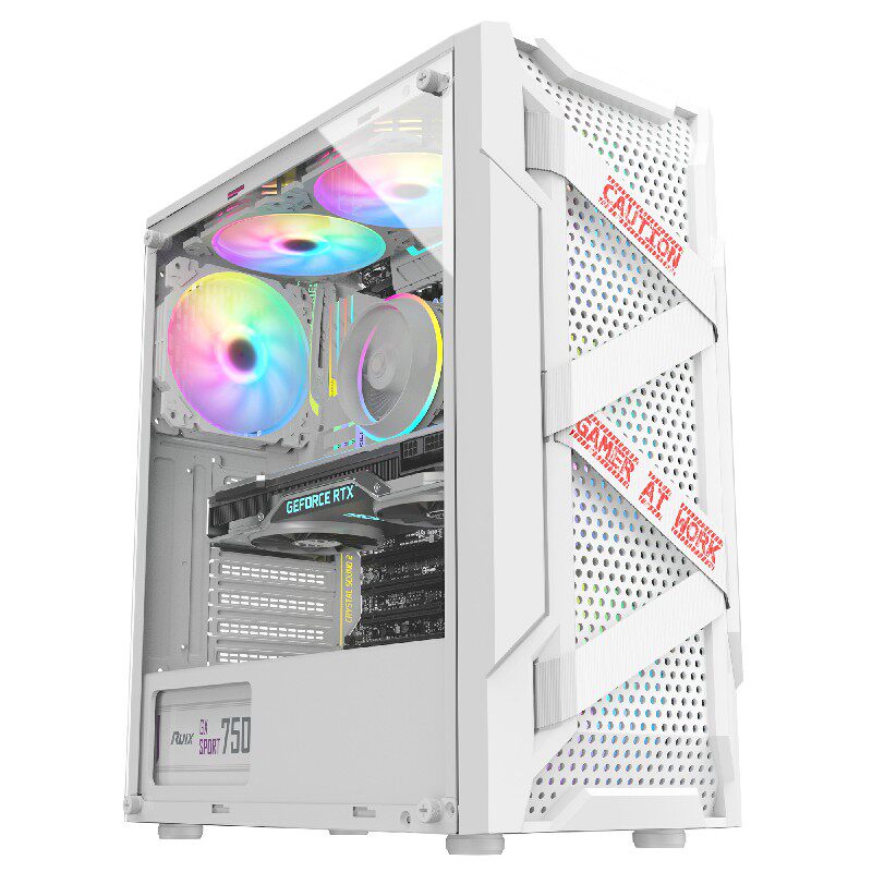 Evesky Titan Pro Computer Case Desktop Full Side Transparent Gaming ...
