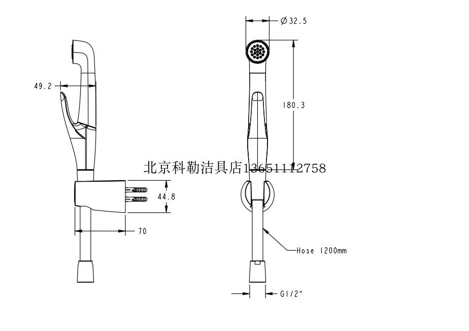 Kohler K-R77364T-CP AF BN BV 2BL Lingxi Kitchen & Bathroom Cleaning ...