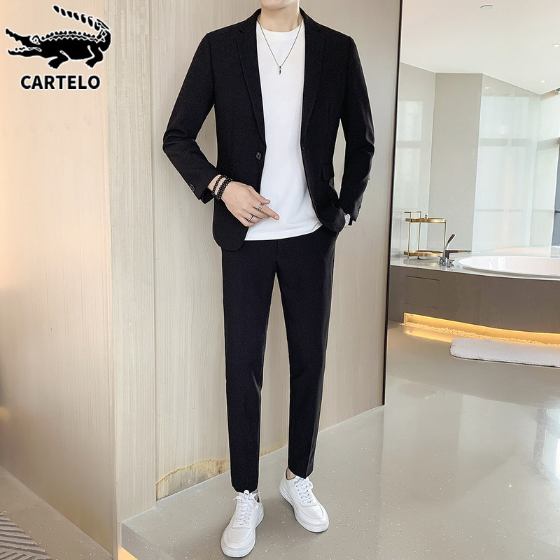 [USD 236.11] Crocodile Septic Suit Men's Black Business Masquerade ...