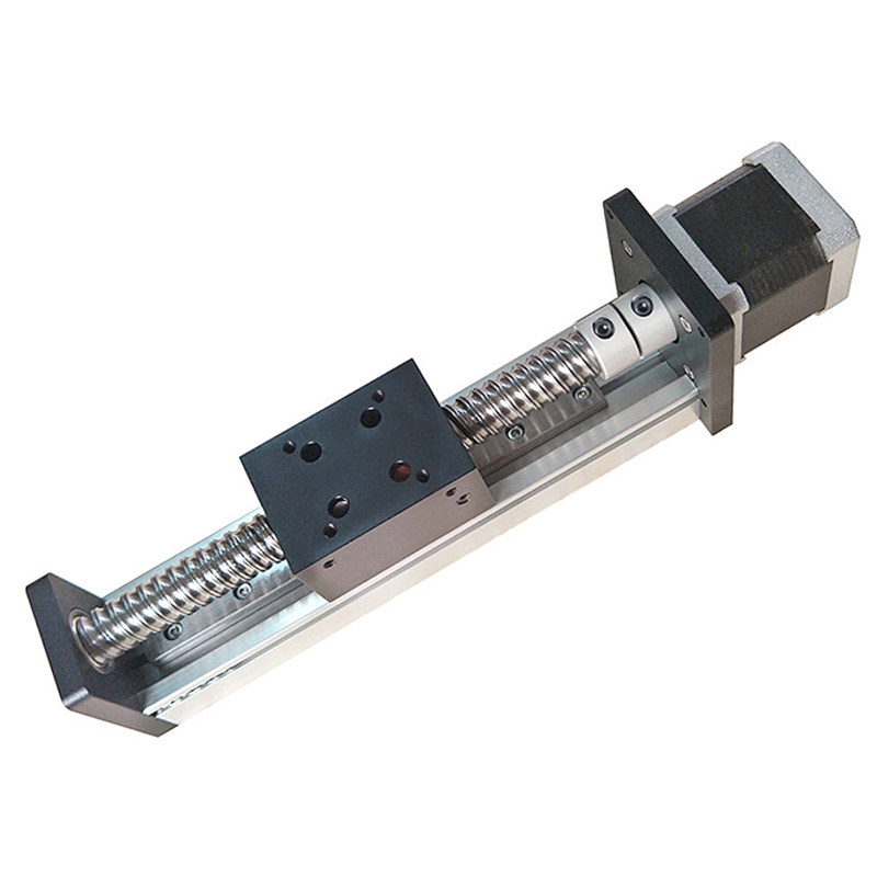 [USD 62.86] Straight line rail guide step into the motor smooth roller ...