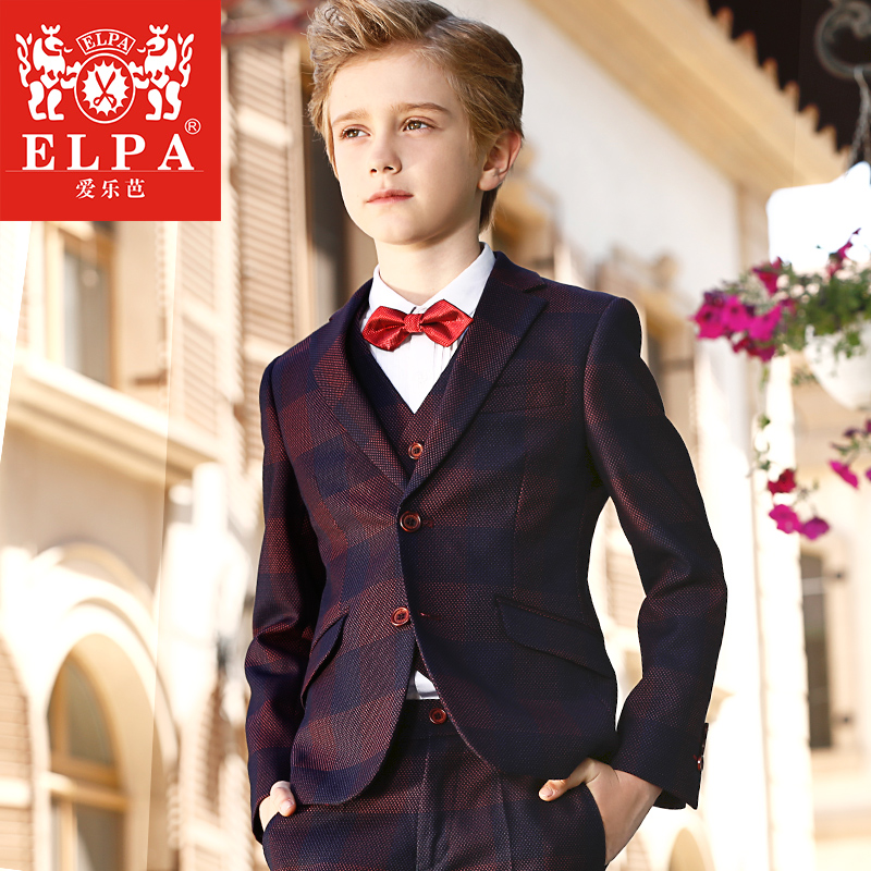[USD 518.96] ELPA Boys's Little Suit Flower Boy Dress Piano Performance Serve Children's Suit ...