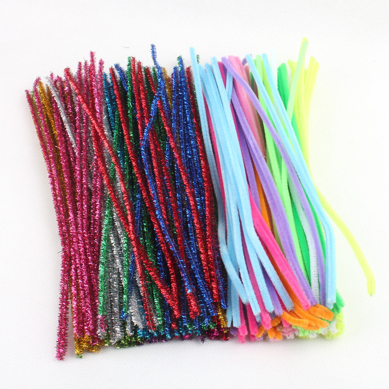 [USD 6.85] Twisted stick Color flash hair furry furry furry wire fetal ...