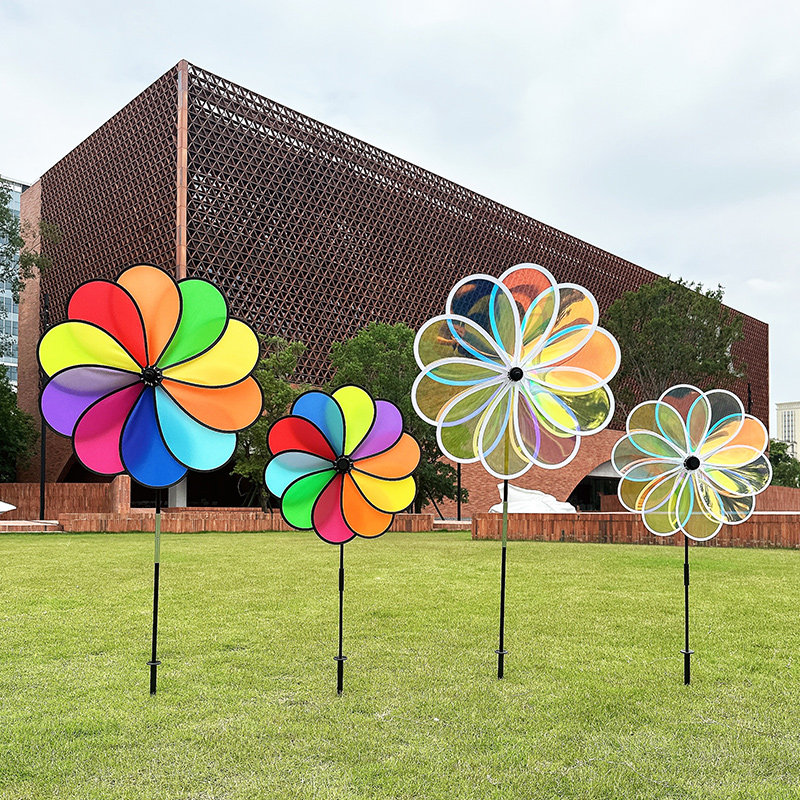 Xibao's perfect fabric color windmill New choices for outdoor decoration 🌈