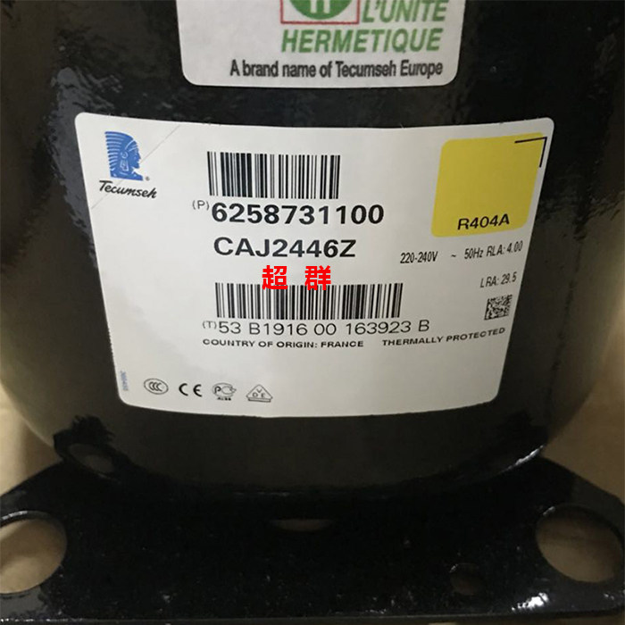 CAJ2446Z CAJ2464Z 2464L France imported 1 Horse 1 5P Taikang compressor ...