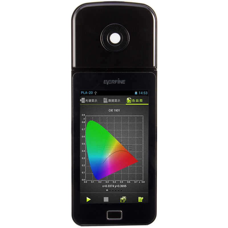 Remote PLA-20 Plant Light Analyzer Color Photometer Professional PPFD ...