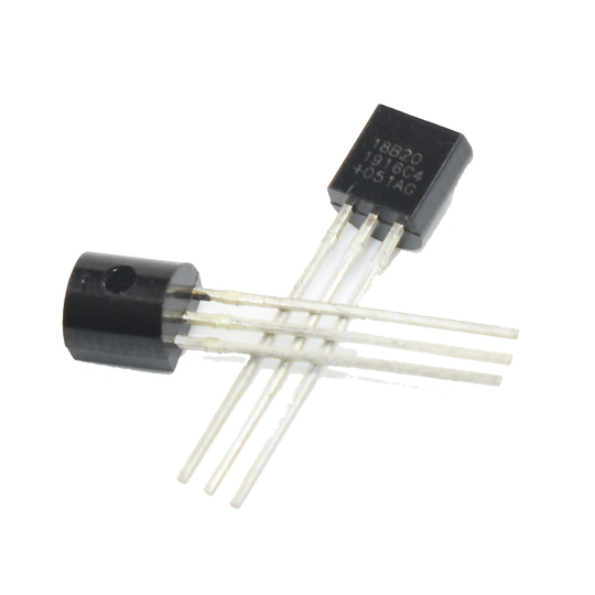 DS18B20 Chip Programmable Digital Thermometer/Temperature Sensor TO-92 ...