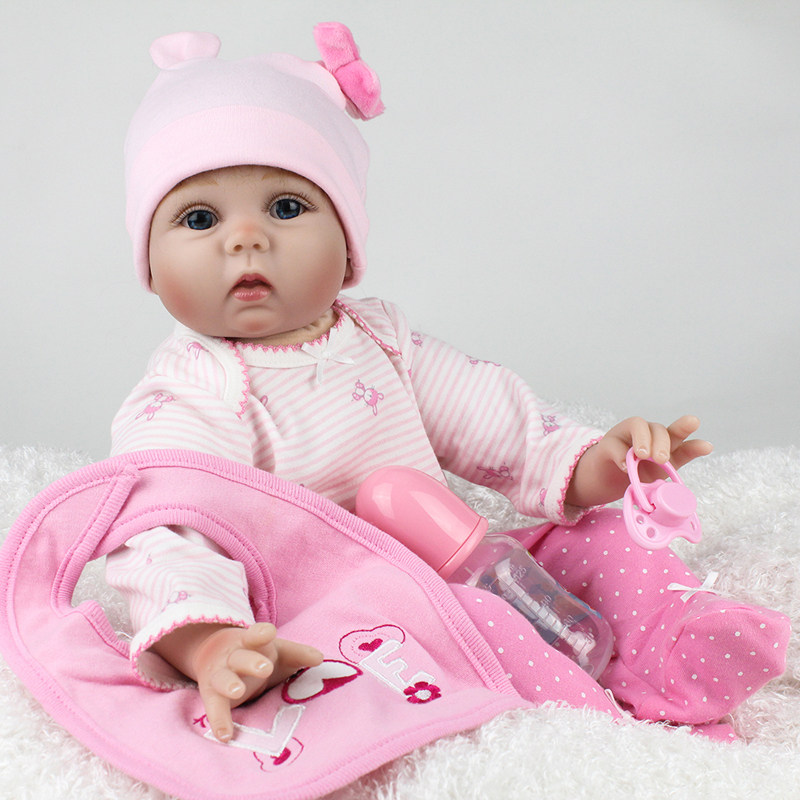Simulation rebirth baby simulation doll full soft rubber baby home ...
