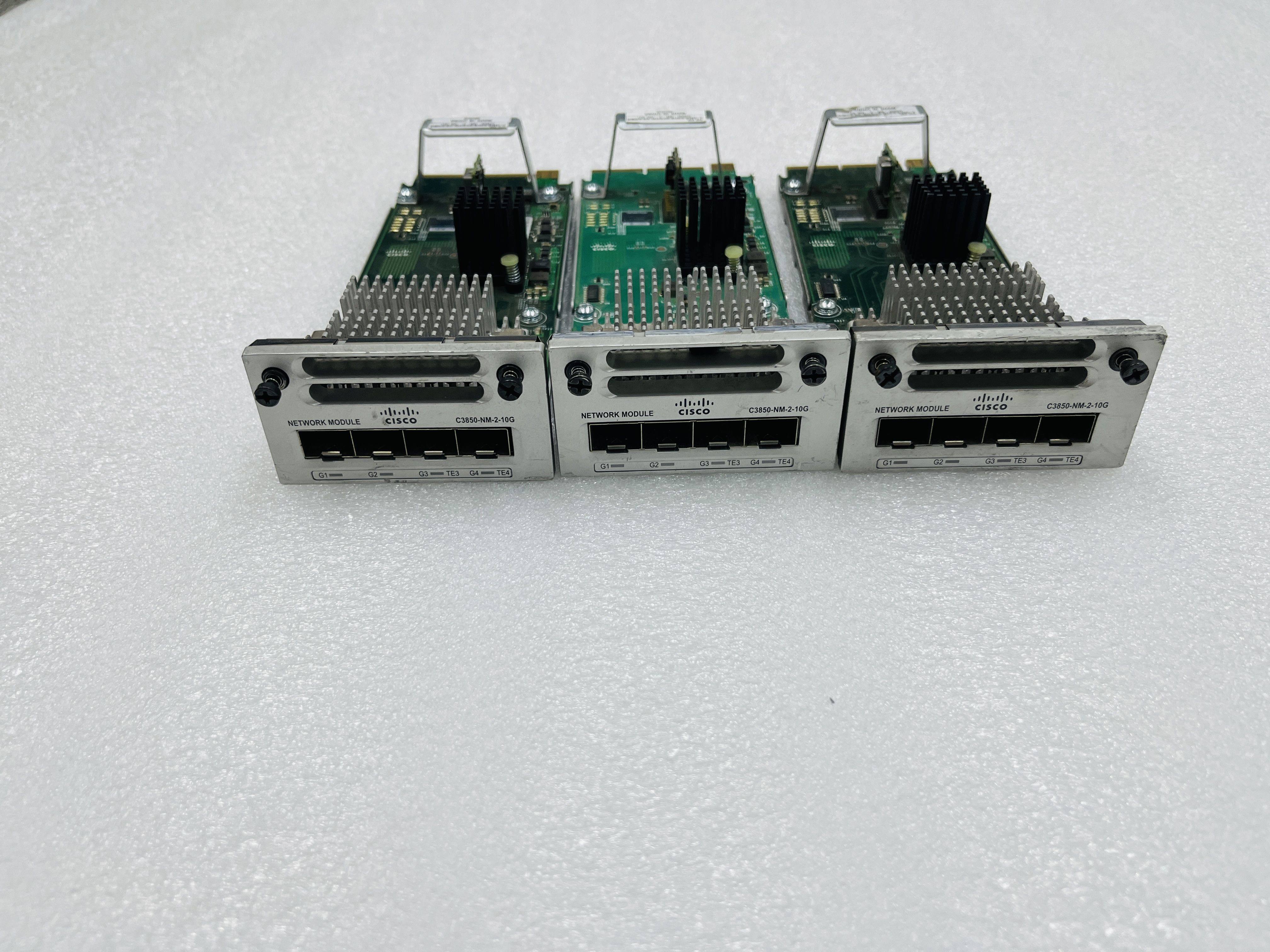 Cisco c3850-nm-2-10g expansion module evaluation｜2-port 10g module is a ...