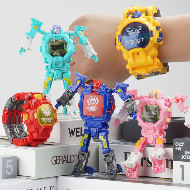 [USD 16.88] Transformers Watch Kids Projectwatch Robot Baby Altman ...