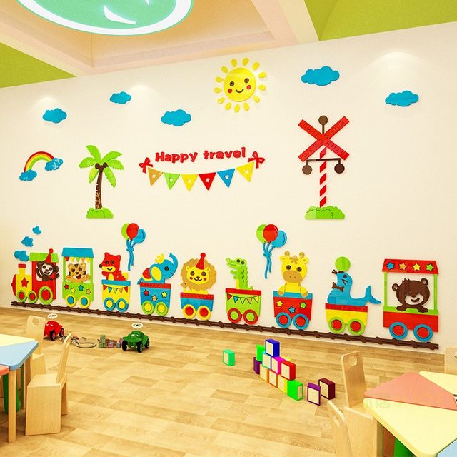 Kindergarten Classroom Wall Design