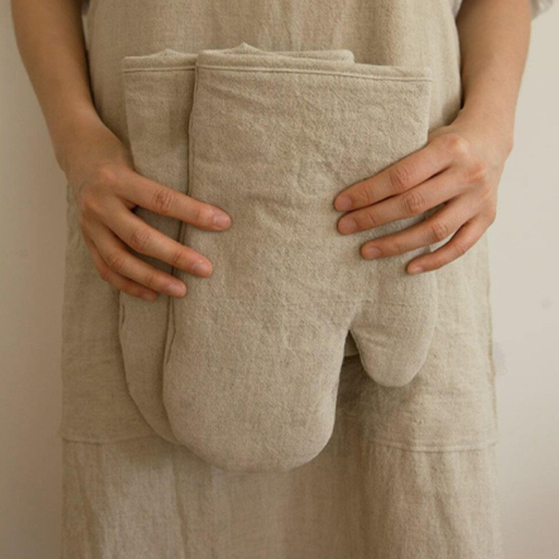 Japanese styleretro linen insulated gloves: a must-have handy gadget ...