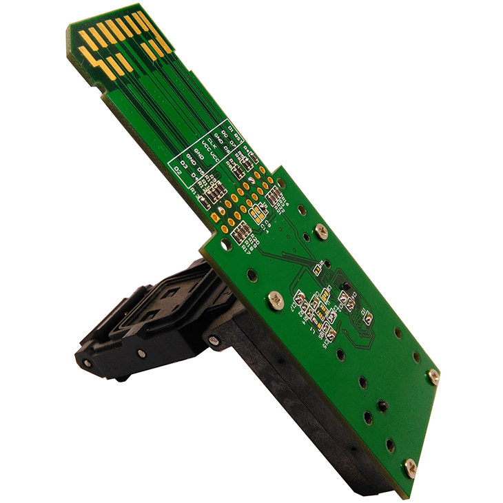 eMCP162 186 transSD test seat programming seat BGA162 burn seat eMMC socket
