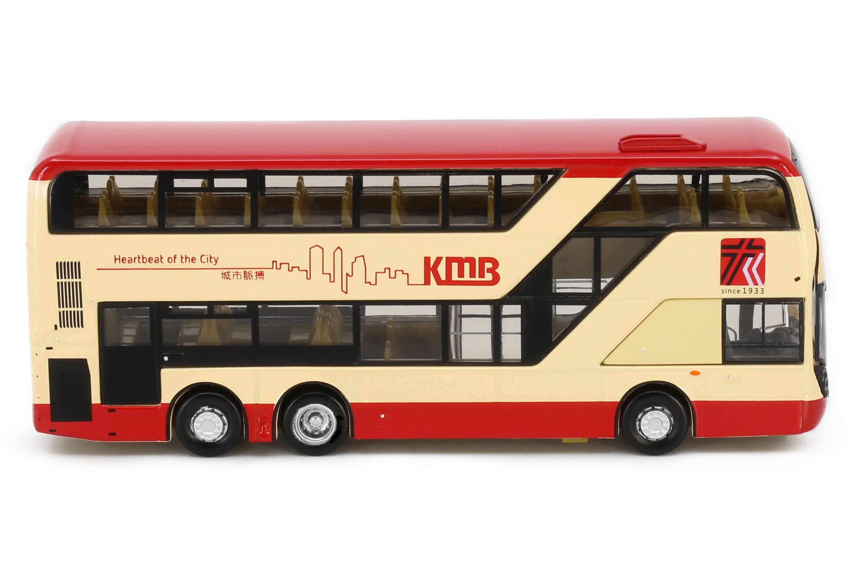 Tiny微影九巴90周年 ADL Enviro500 11.3米 90th 香港巴士车模测评！数据说话！_火车_淘宝游戏网
