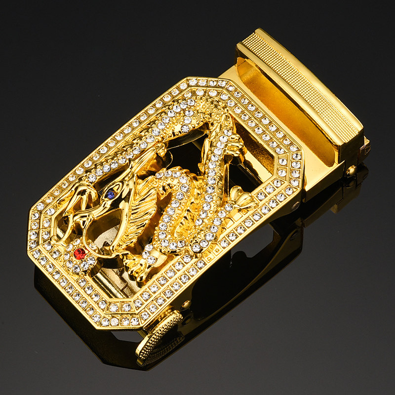 2025 new men's zodiac animal automatic buckle leather belt – stand out ...