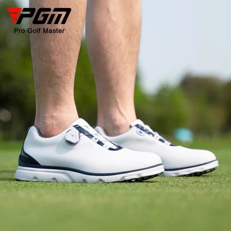 Pgm men's waterproof golf shoes: lightweight, spikeless design with ...