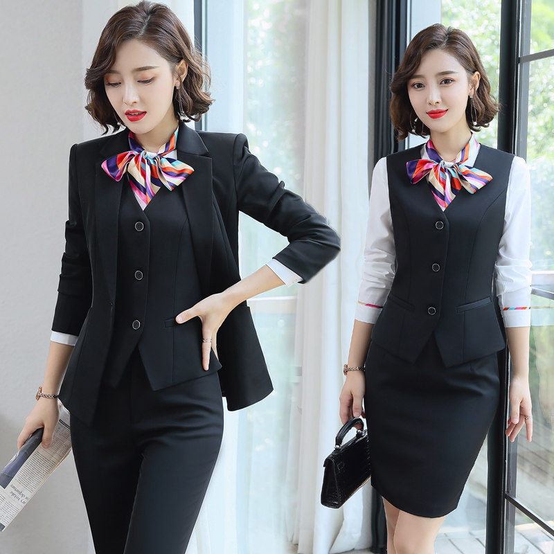 [USD 21.02] hotel work clothes front desk customer service cashier ...