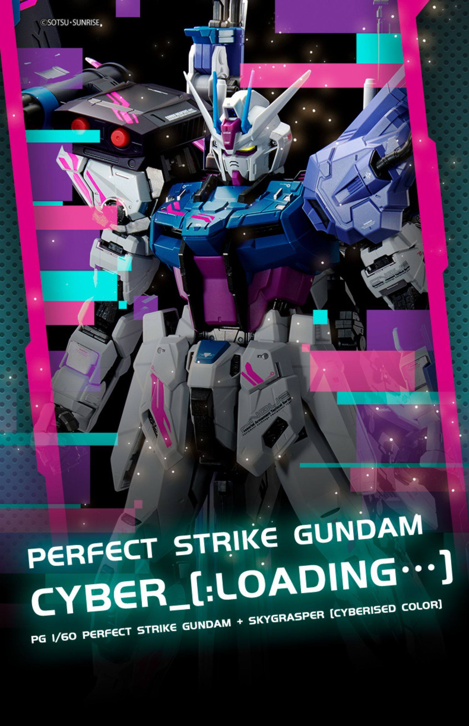 Limited edition bandai pg perfect strike gundam + aerial dominator ...