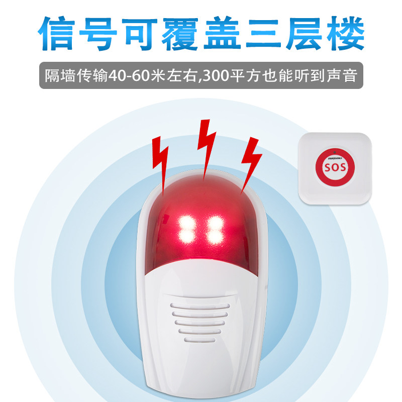 [USD 48.13] Bathroom Wireless Alarm Elderly Call Emergency Button SOS ...