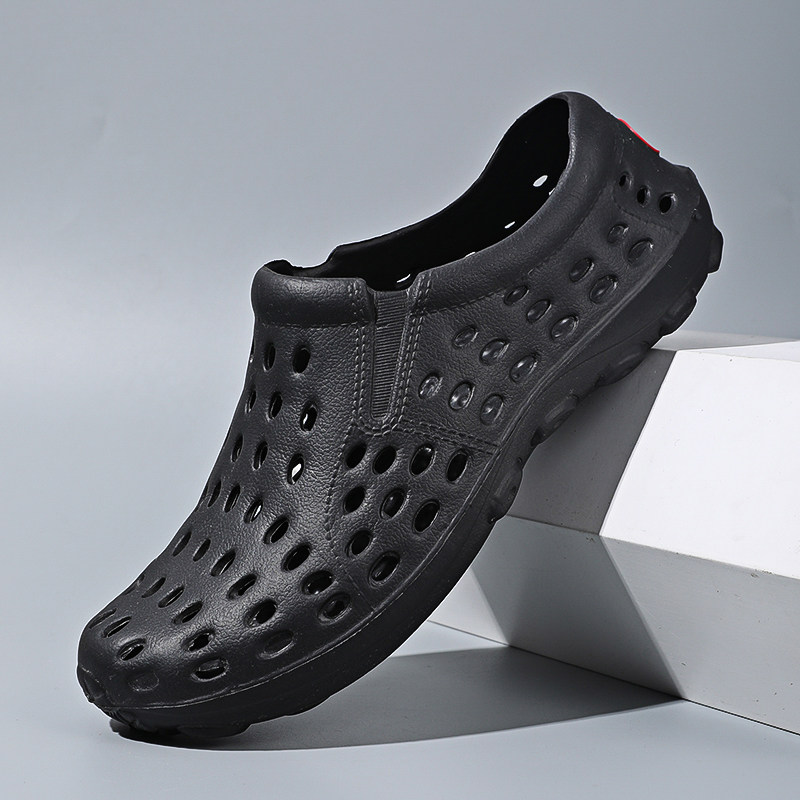 Men's summer trendy beach shoes 🌞 - non-slip breathable clogs for driving 👟