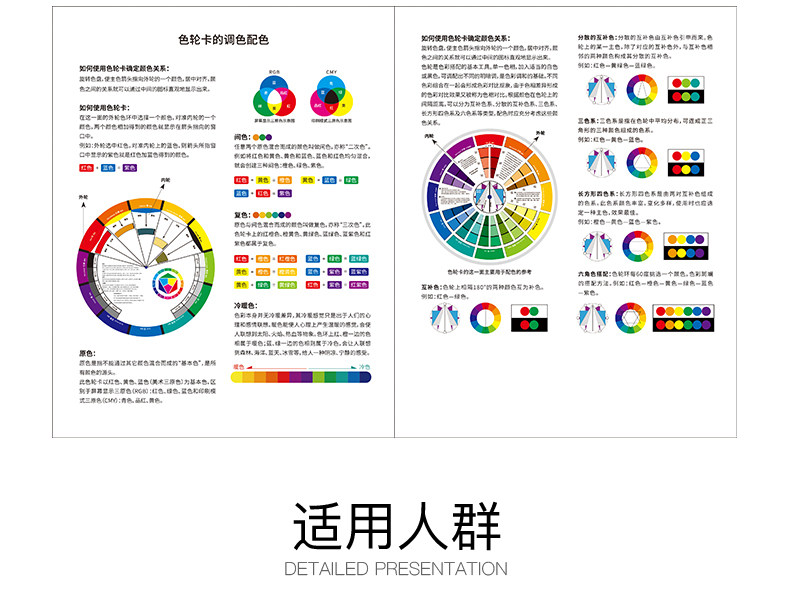 Color wheel card 12 hue ring color matching card color wheel table ...