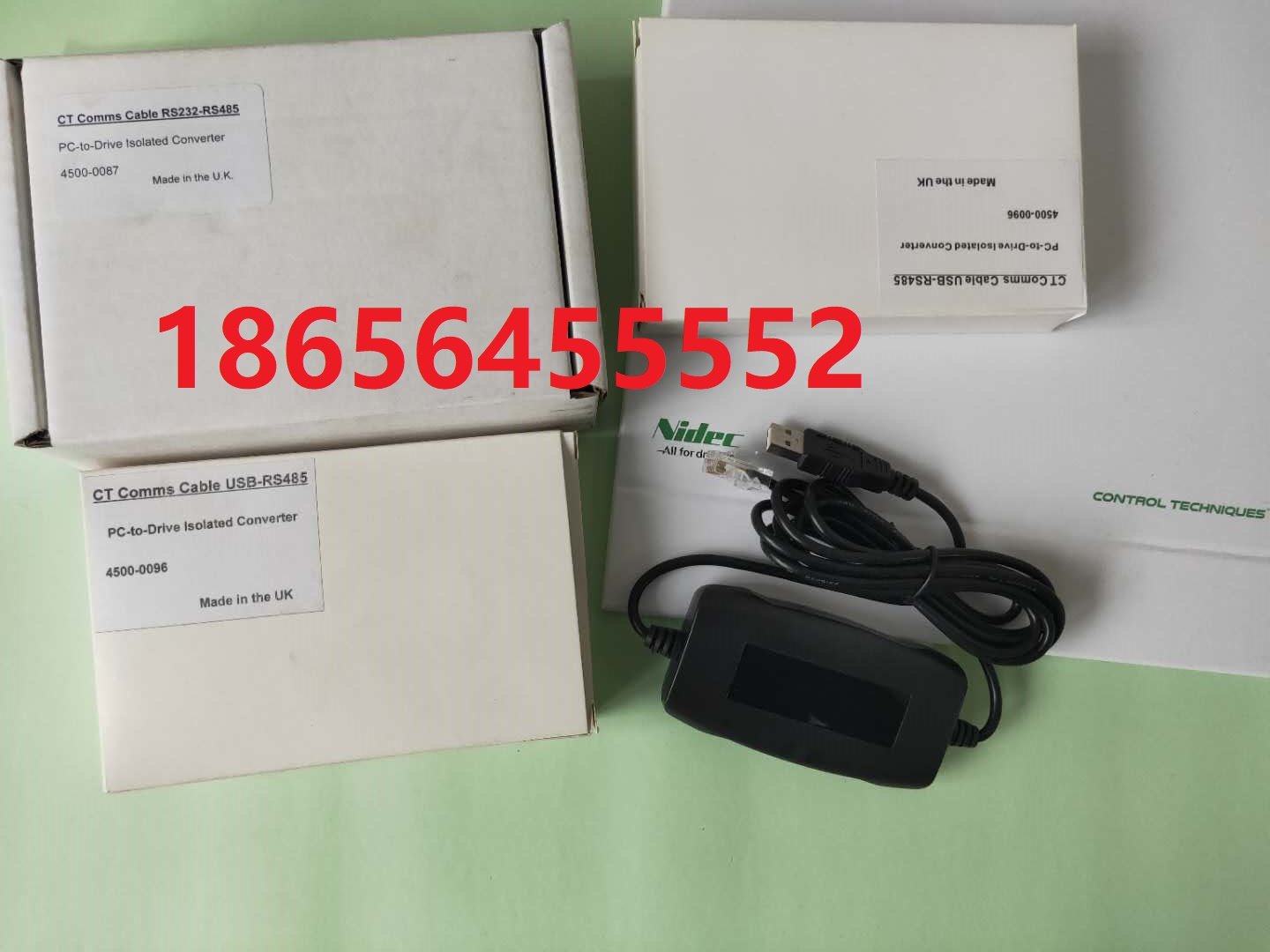 全新原装艾默生变频器CT 通讯电缆comms Cable USB-RS485