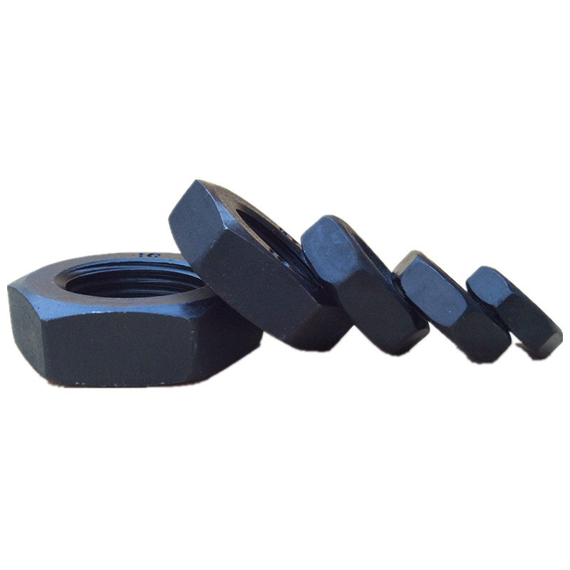 10.9 grade fine tooth thin nut GB6173 fine buckle filament flat female ...