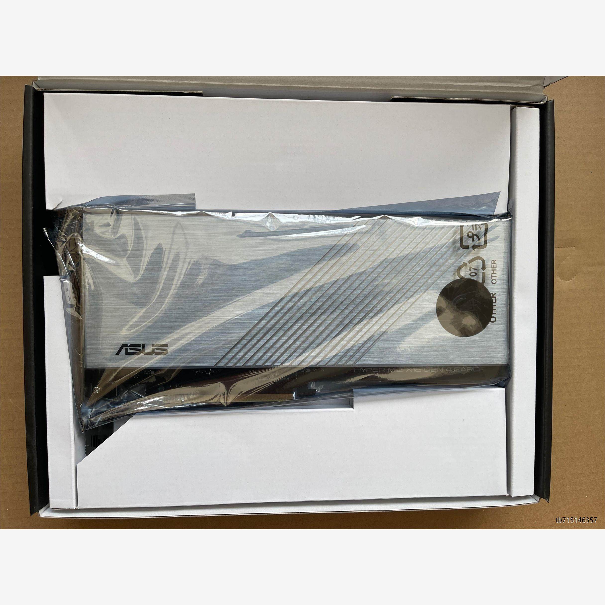 華碩/ASUS HYPER M.2 X16 GEN 4 CARD ，M.2 x4 PCIE 擴充卡平-Taobao