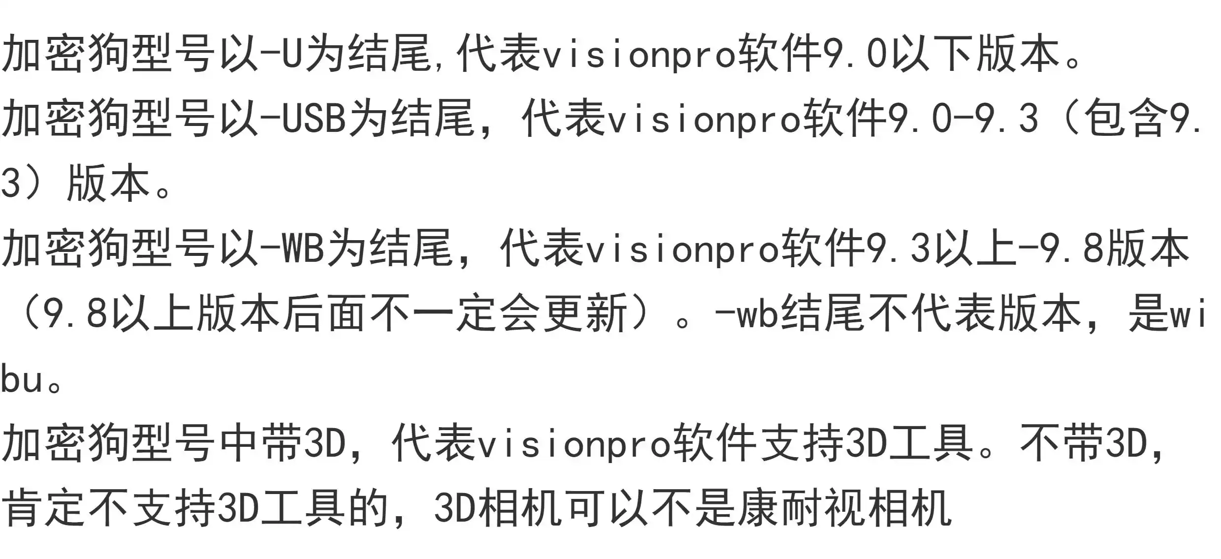 Cognex康耐视visionpro加密狗VPRO-MAX,VPRO-PLUS,康耐视3D加密狗