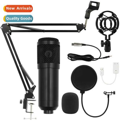 BM800 condenser microph1 microph1 wh V8 sound card anchor K